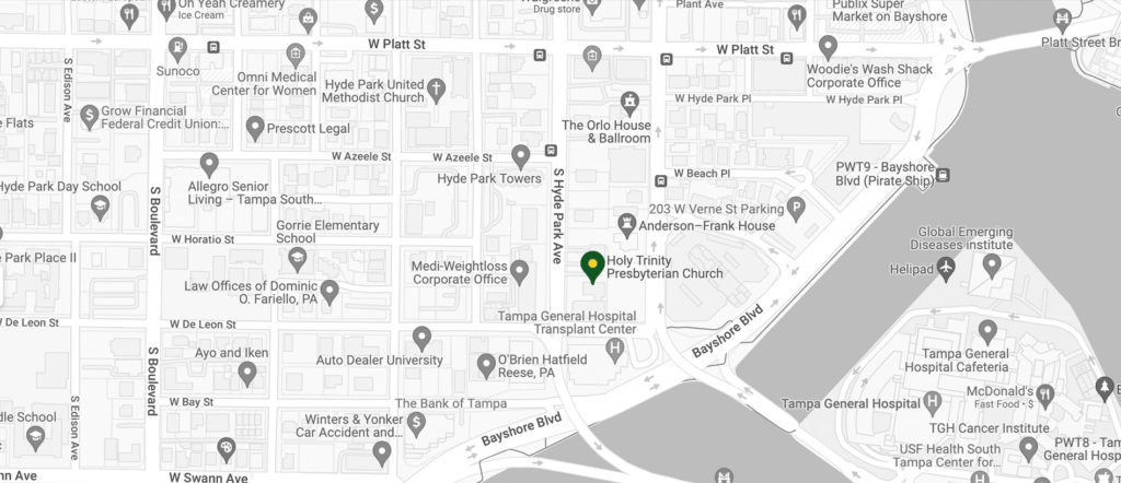 Visit Us - Holy Trinity Presbyterian Church